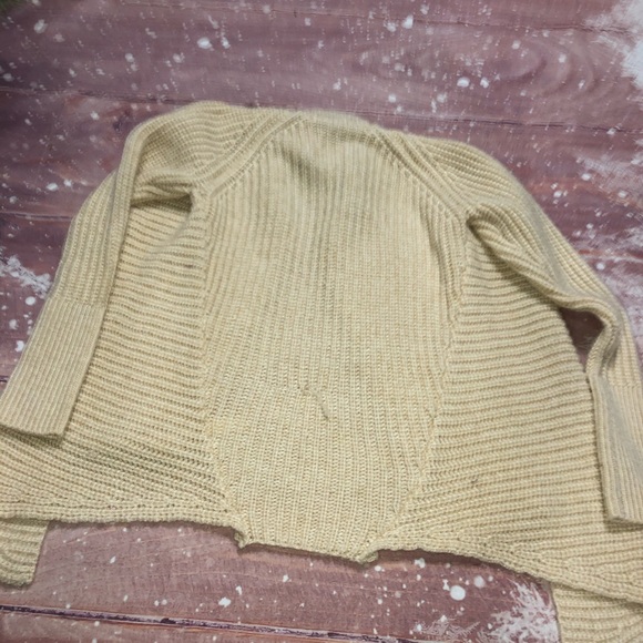 Express | Sweaters | Express Knit Cream Wool Cardigan | Poshmark